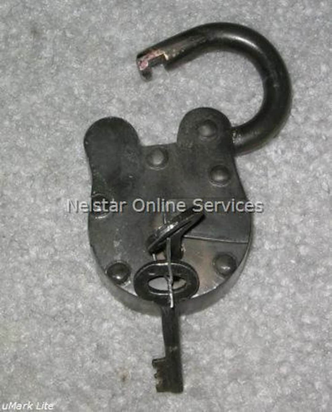 Antique Replica Old Iron Lock Fully Functioning - Etsy