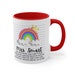 Personalized Teacher Coffee Mug Rainbow Design Perfect Teacher Gift for ...