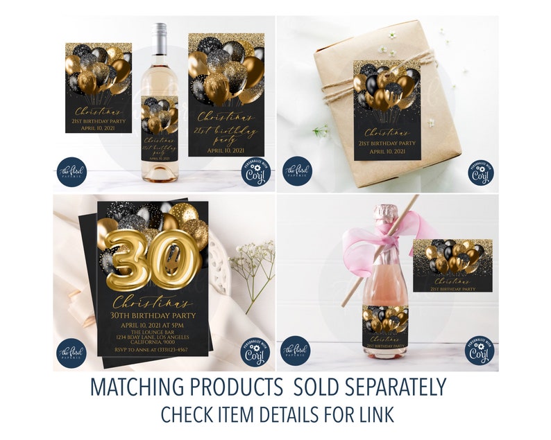 30th Birthday Text Invitation Template Editable Birthday Text - Etsy