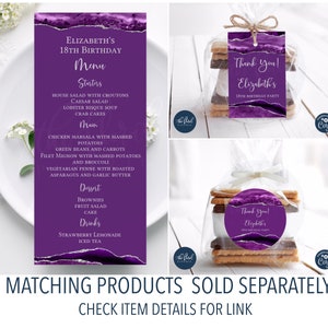 Purple and Silver Chip Bag Template, Editable Potato Chip Bag Wrapper ...