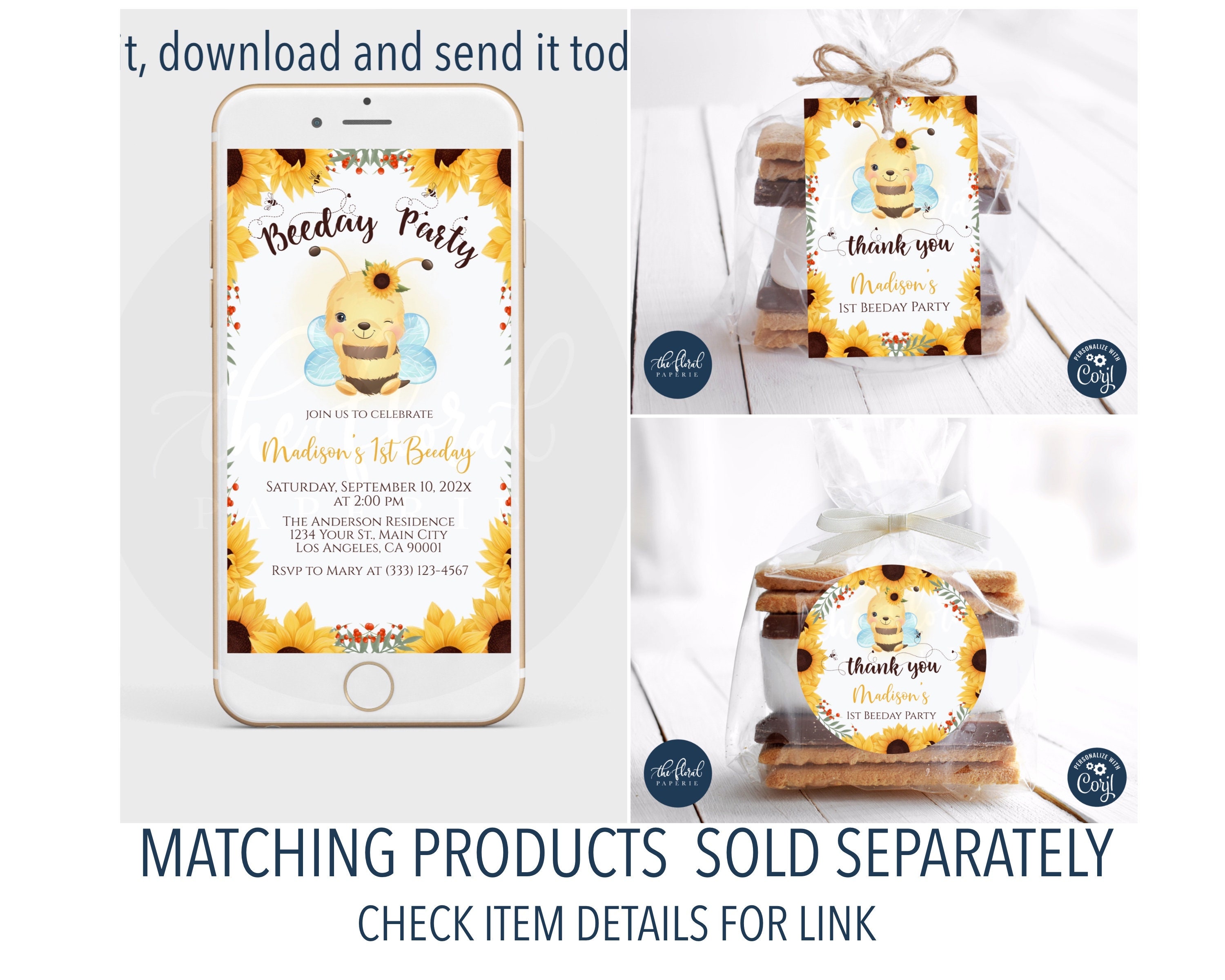 Bee Chip Bag Template Editable Bee Potato Chip Bag Wrapper - Etsy
