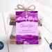 Shades of Purple Chocolate Wrapper Template, Editable Candy Bar Wrapper ...