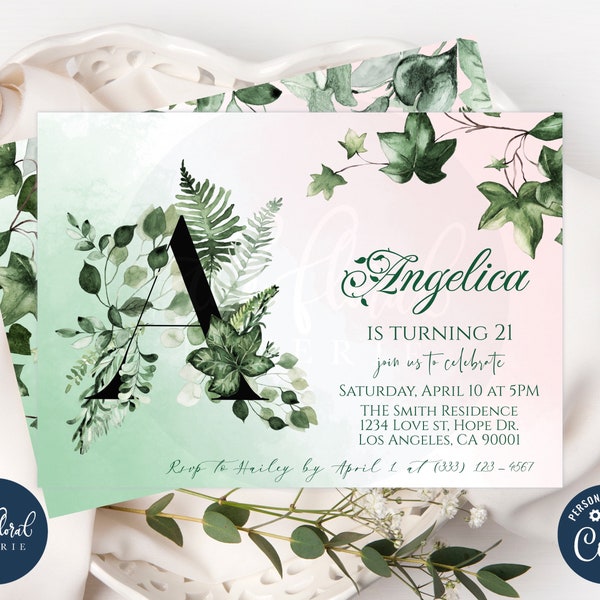 Aka Birthday Invitation - Etsy