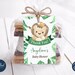 Lion Favor Tags Template, Editable Lion Thank You Favor Tags ...