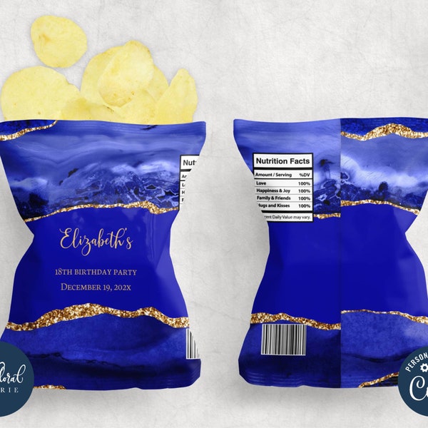 Potato Chip Bag Covers - Etsy
