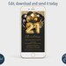 21st Birthday Text Invitation Template, Editable Birthday Text Invite ...