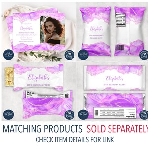 Purple Welcome Sign Template, Printable Purple Birthday Sign, Purple ...