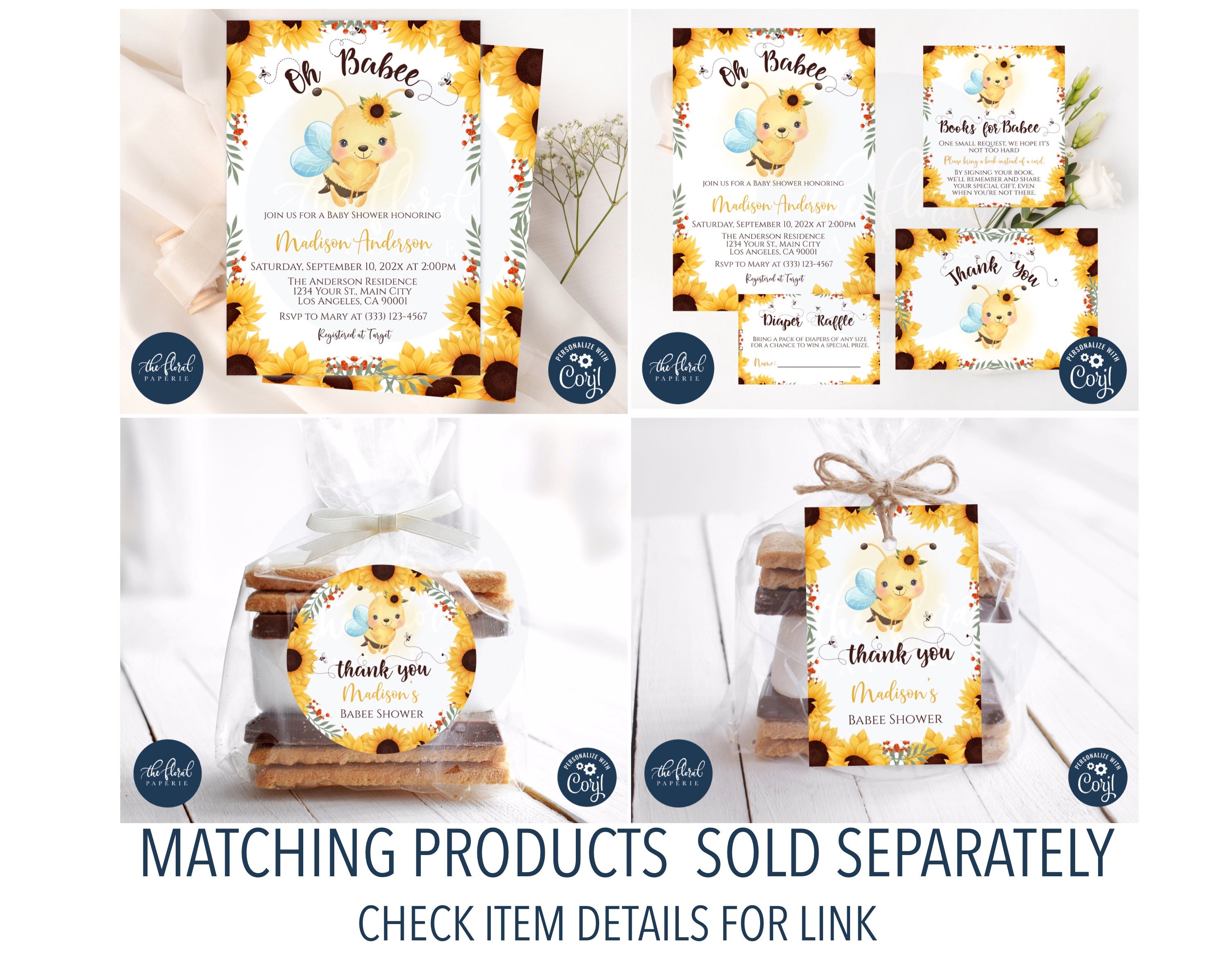 Bee Water Bottle Label Template Editable Bee Water Bottle | Etsy