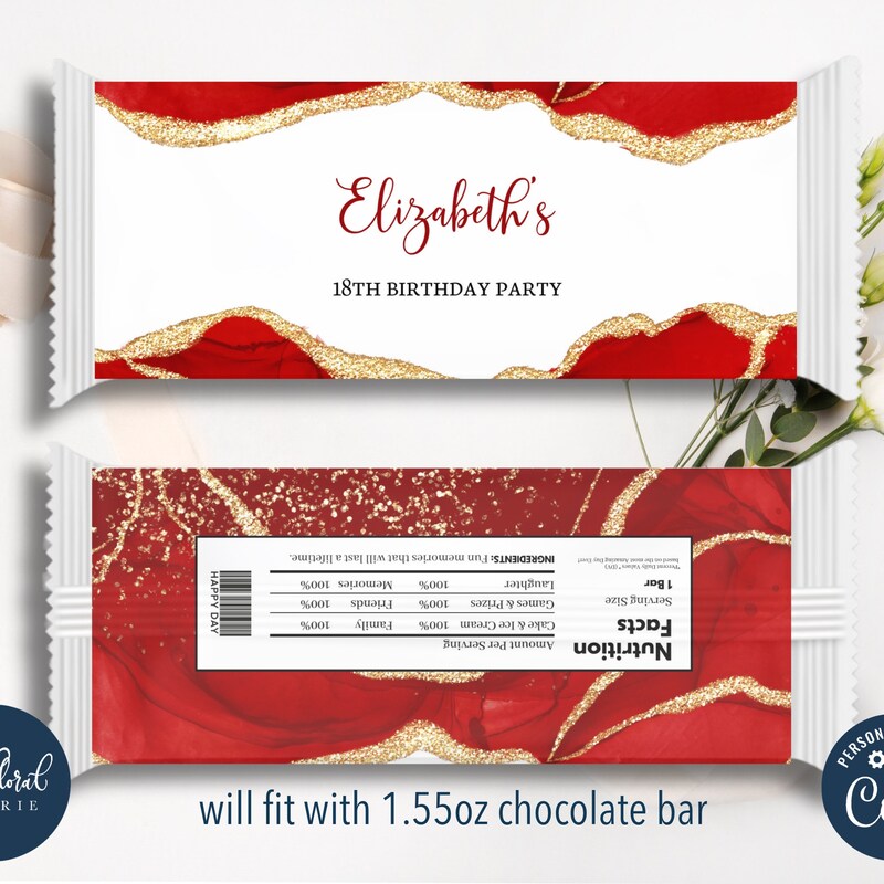 Wedding Candy Bar Wrapper - Etsy