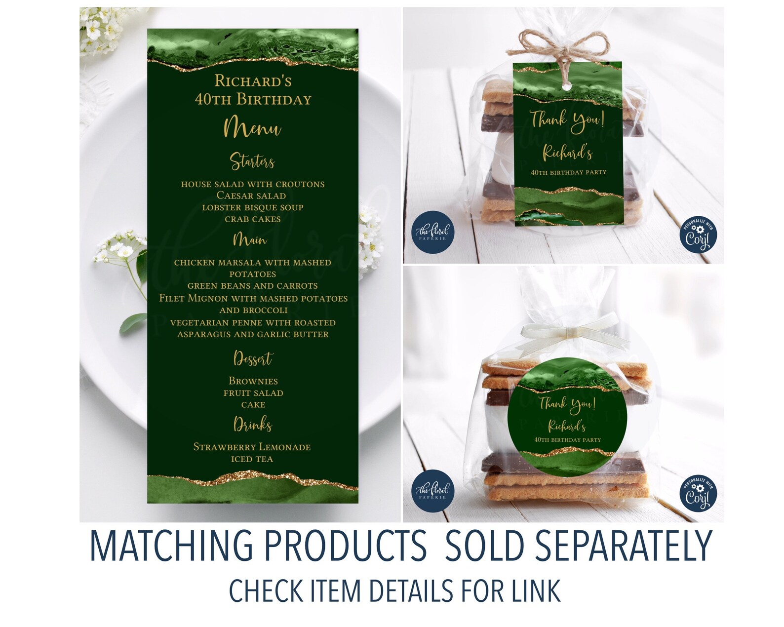 Green and Gold Chocolate Wrapper Template Editable Candy Bar - Etsy