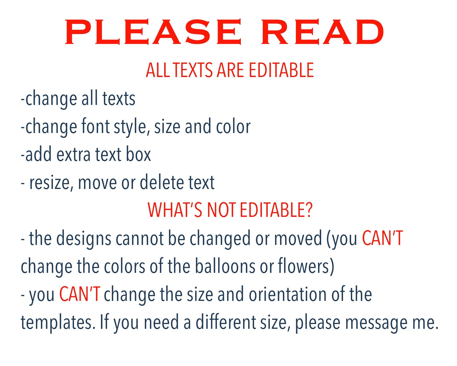 50th Birthday Text Invitation Template Editable Birthday Text | Etsy