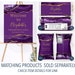 Purple and Gold Chip Bag Template, Editable Potato Chip Bag Wrapper ...