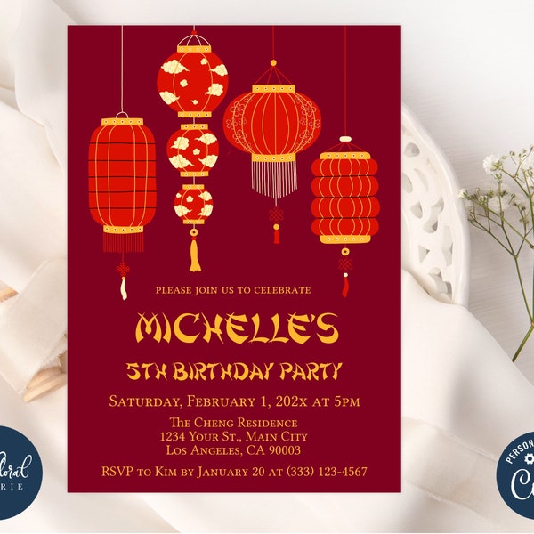 Chinese Invitation - Etsy