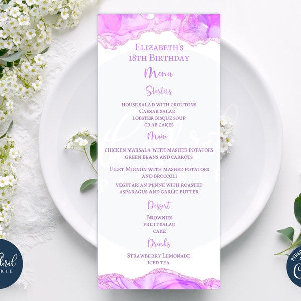 Menus - Etsy