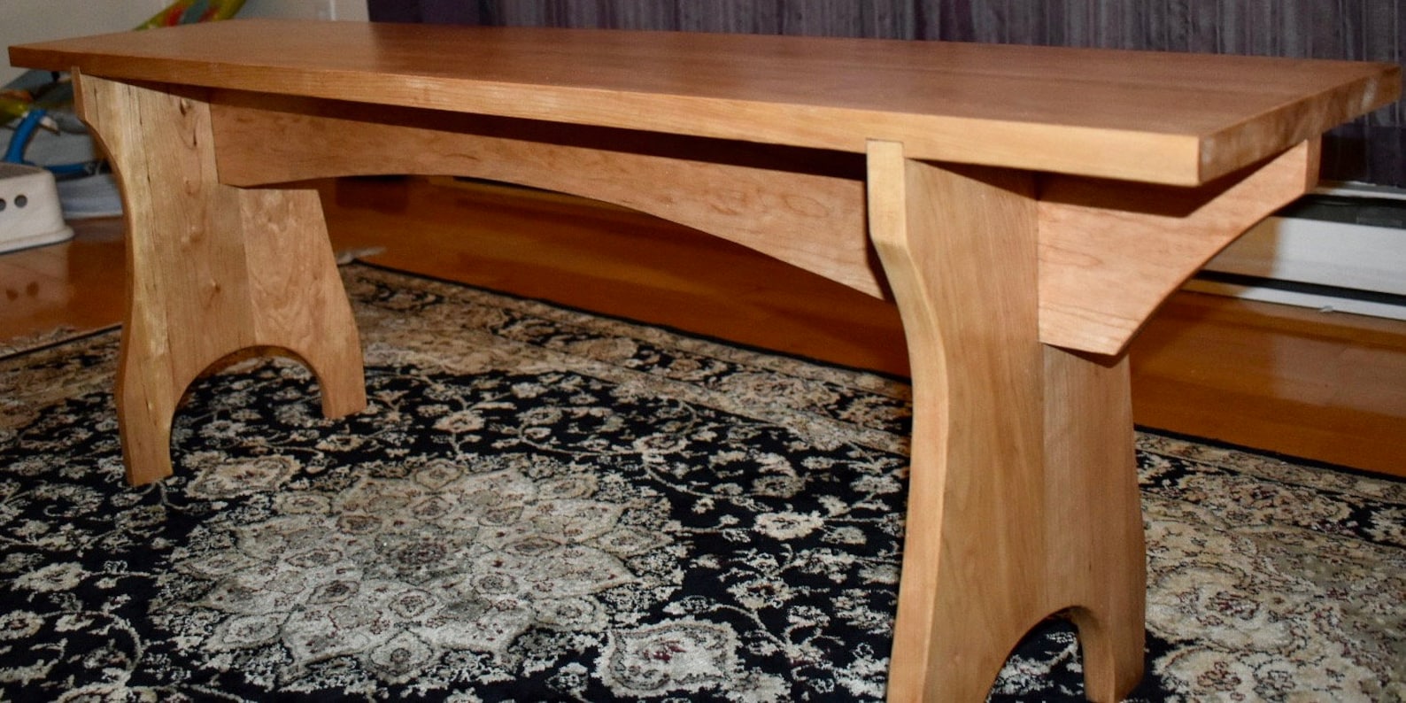 Shaker Style Bench Cherry wood Bench Museum Furniture Piece | Etsy