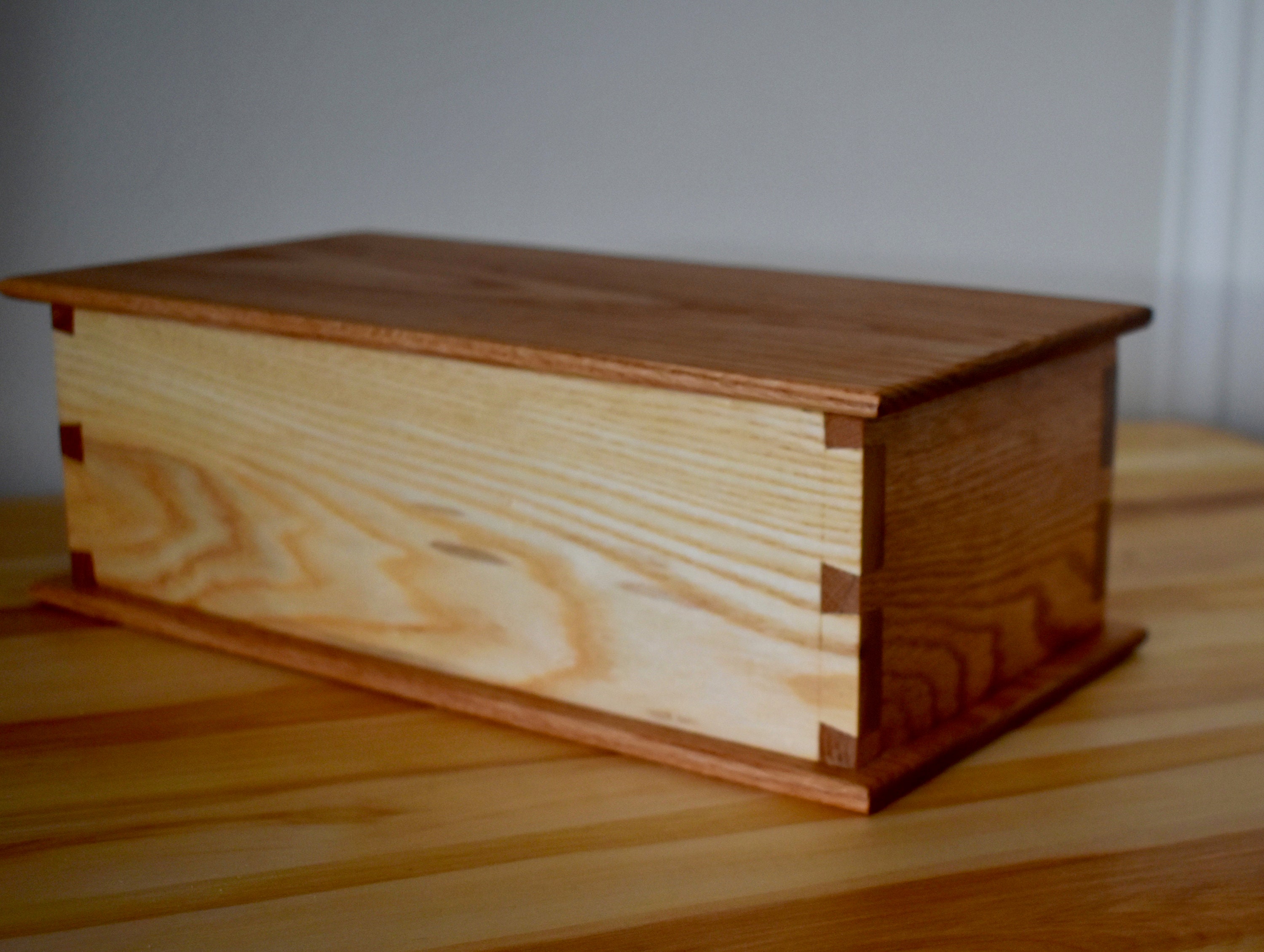 Shaker Style Dovetailed Box, Candle Box, Urn Dovetailed Box, Heirloom ...