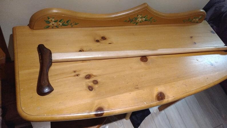 Personalized Maple and Walnut Combo Walking Stick Premium - Etsy Canada