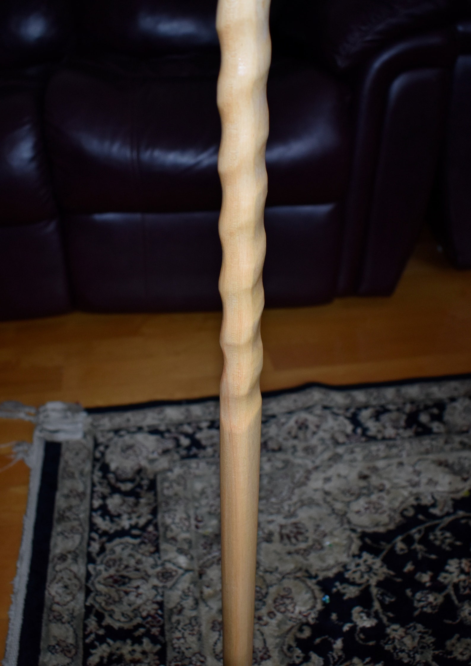 Personalized Maple and Walnut Combo Walking Stick Premium - Etsy Canada