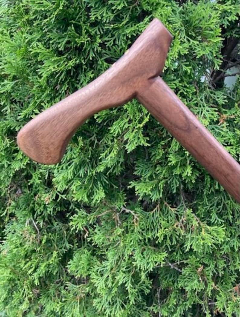 Handcrafted Black Walnut Walking Cane, Maloof Style - Etsy