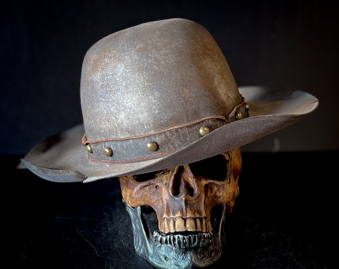 The “hillbilly Hellraiser” Size 7 (56cm) From Ugly Outlaw Hats. - Etsy