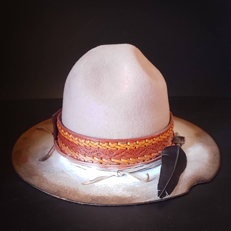 Cowboy Hat Size 7. the dapper Dame From Ugly - Etsy