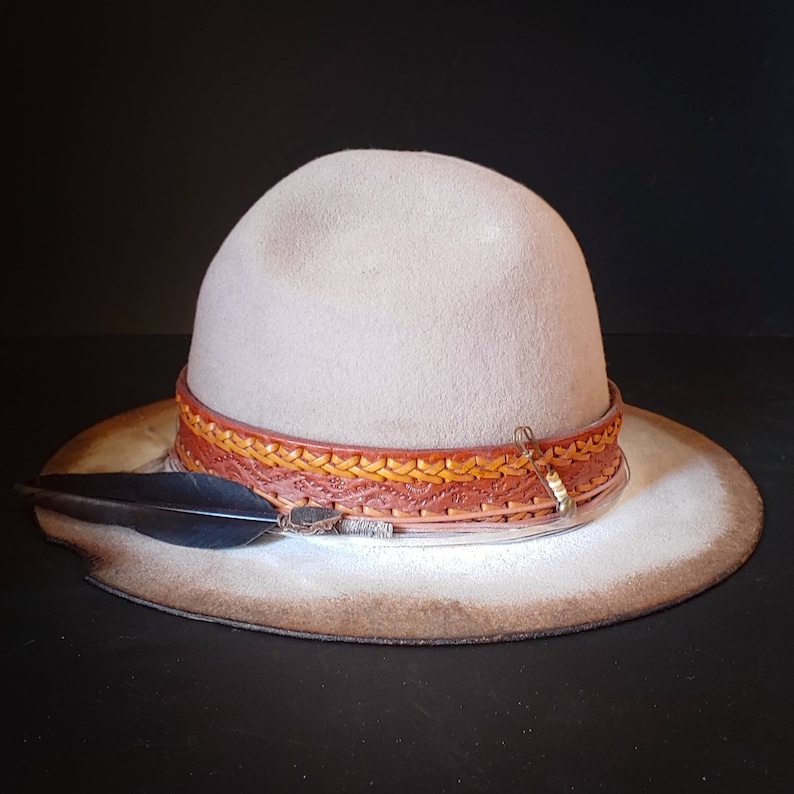 Cowboy Hat Size 7. the dapper Dame From Ugly - Etsy