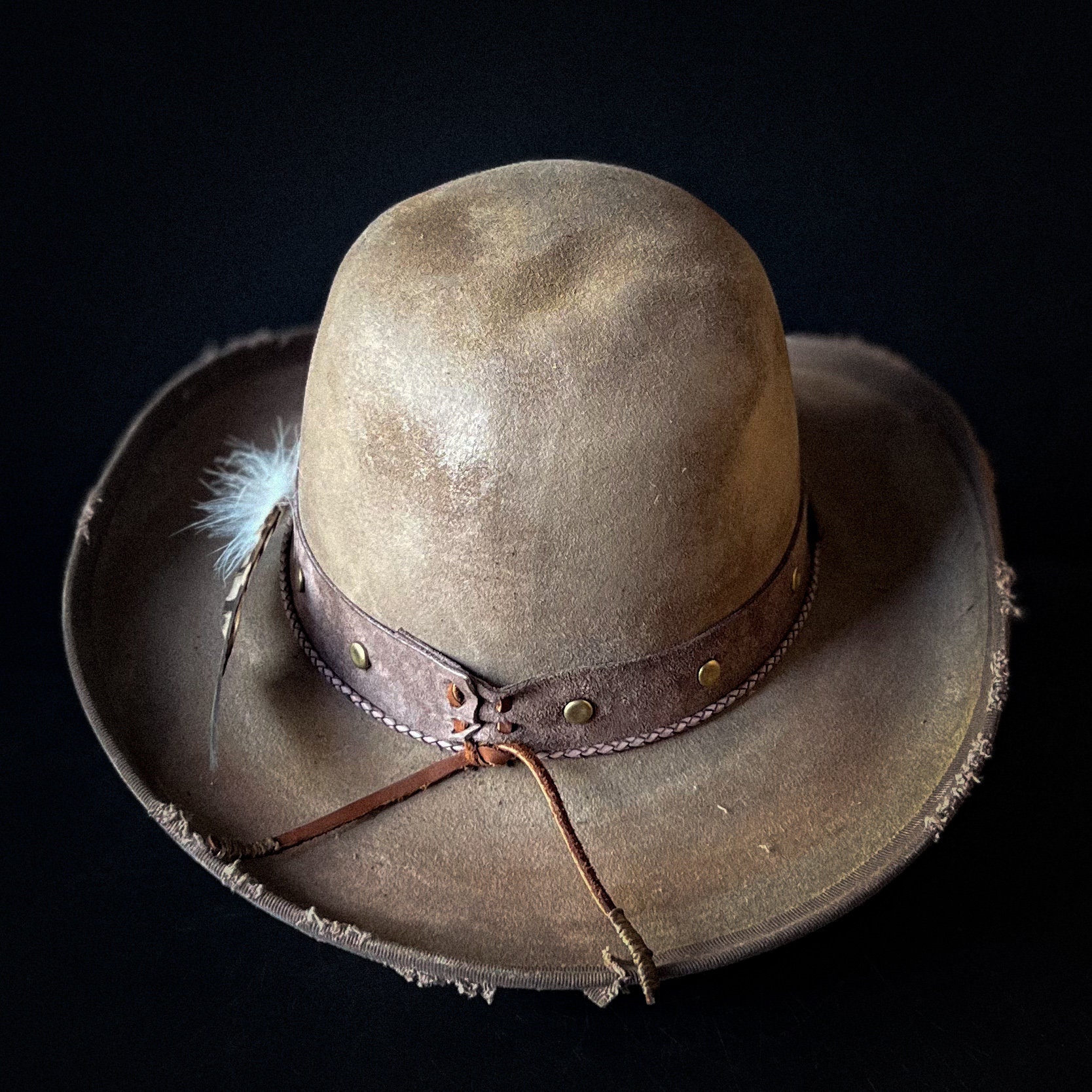 The “Interloper” size 7 (56cm) from Ugly Outlaw Hats.