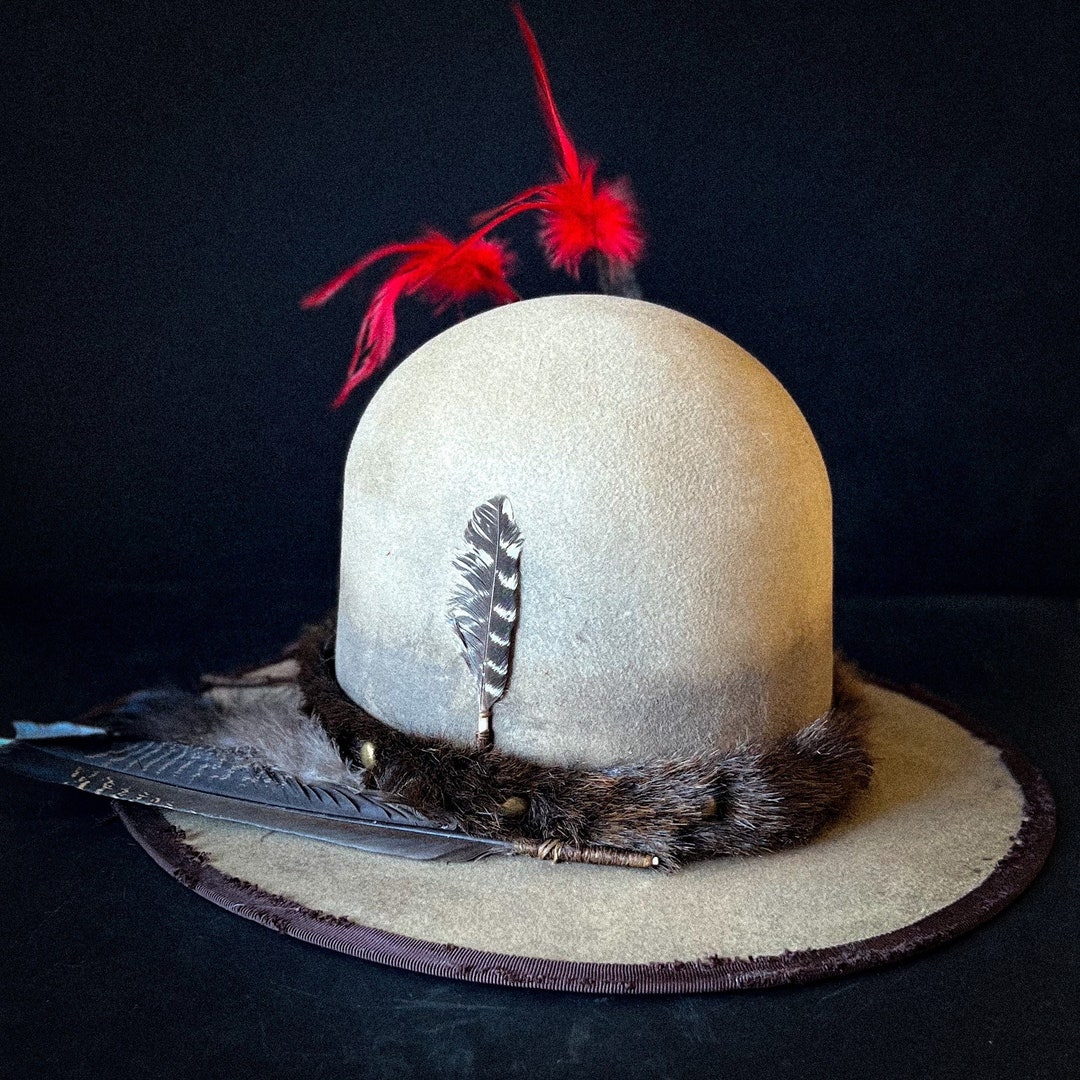 Cowboy Hat Size 7 1/4. “stands Without Falling” From Ugly Outlaw. - Etsy