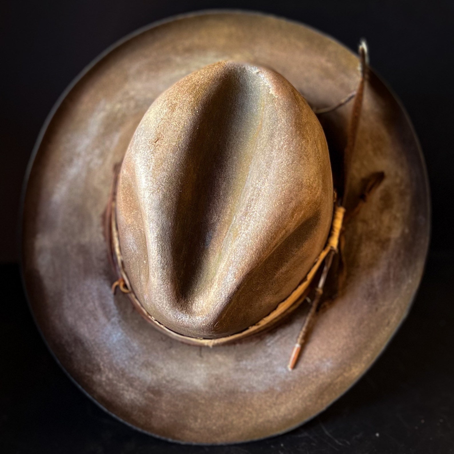 Cowboy Hat Size 7 3/8. the sportsman From Ugly Outlaw. - Etsy