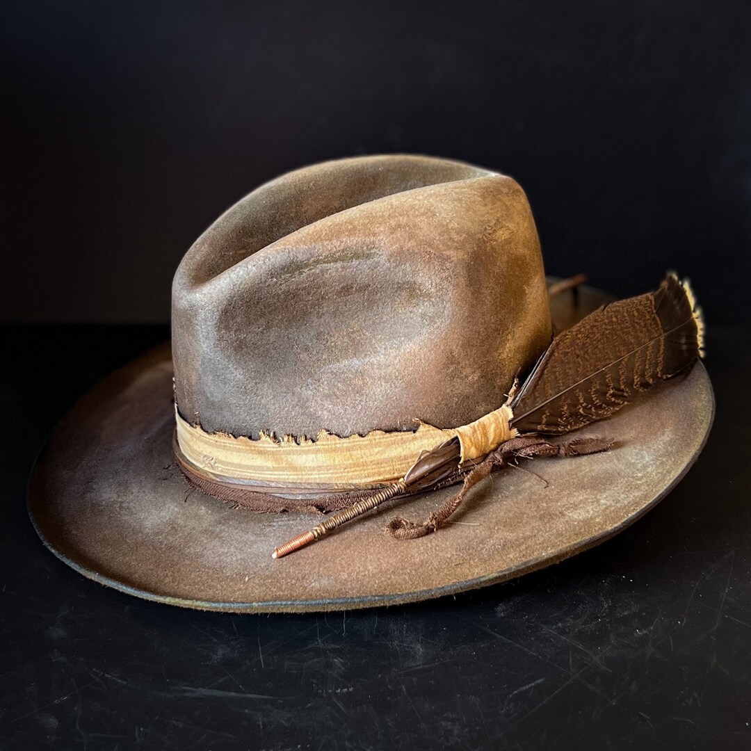 Cowboy Hat Size 7 3/8. the sportsman From Ugly Outlaw. - Etsy
