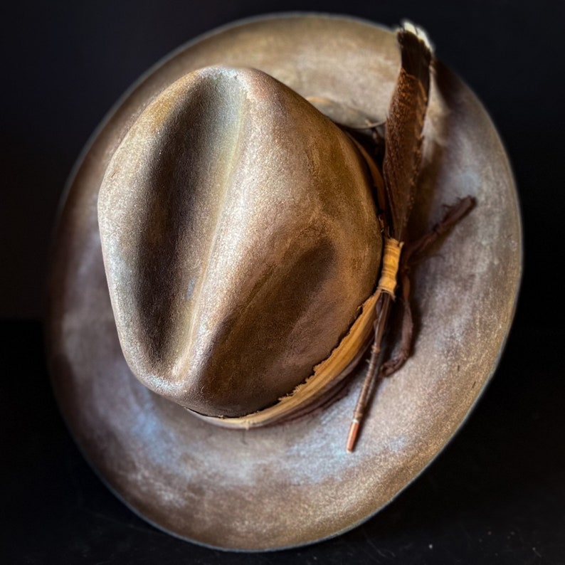 Cowboy Hat Size 7 3/8. the sportsman From Ugly Outlaw. - Etsy