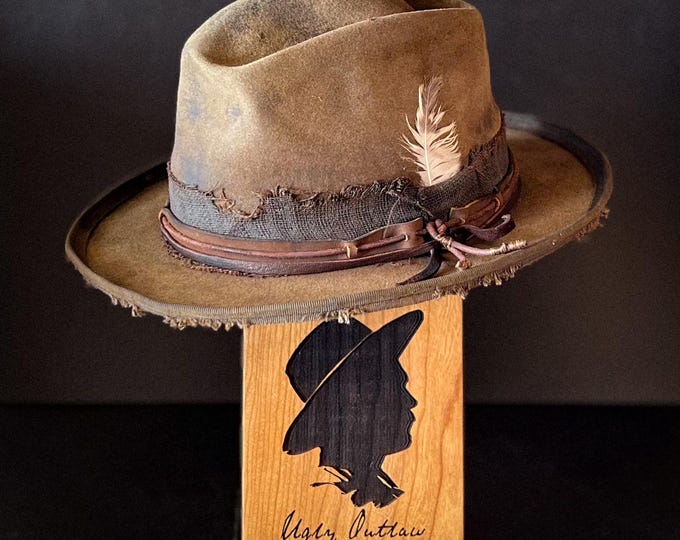 The “rude Civilian” Size 7 1/4 From Ugly Outlaw Hats. - Etsy
