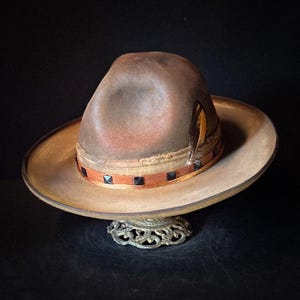 The “high Desert Delinquent” Size 7 (56cm) From Ugly Outlaw Hats. - Etsy
