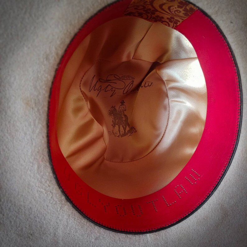 Cowboy Hat Size 7. the dapper Dame From Ugly - Etsy