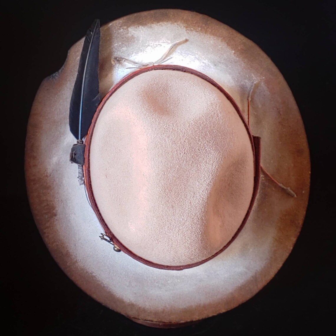 Cowboy Hat Size 7. the dapper Dame From Ugly - Etsy