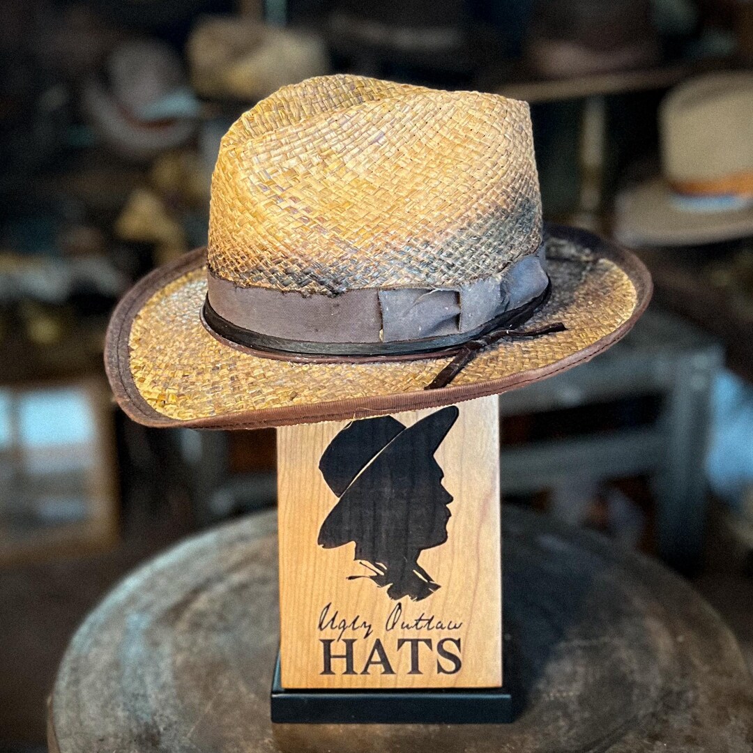 The “train Ridin’ Tramp” Size 7 1/8 (57cm) From Ugly Outlaw Hats. - Etsy