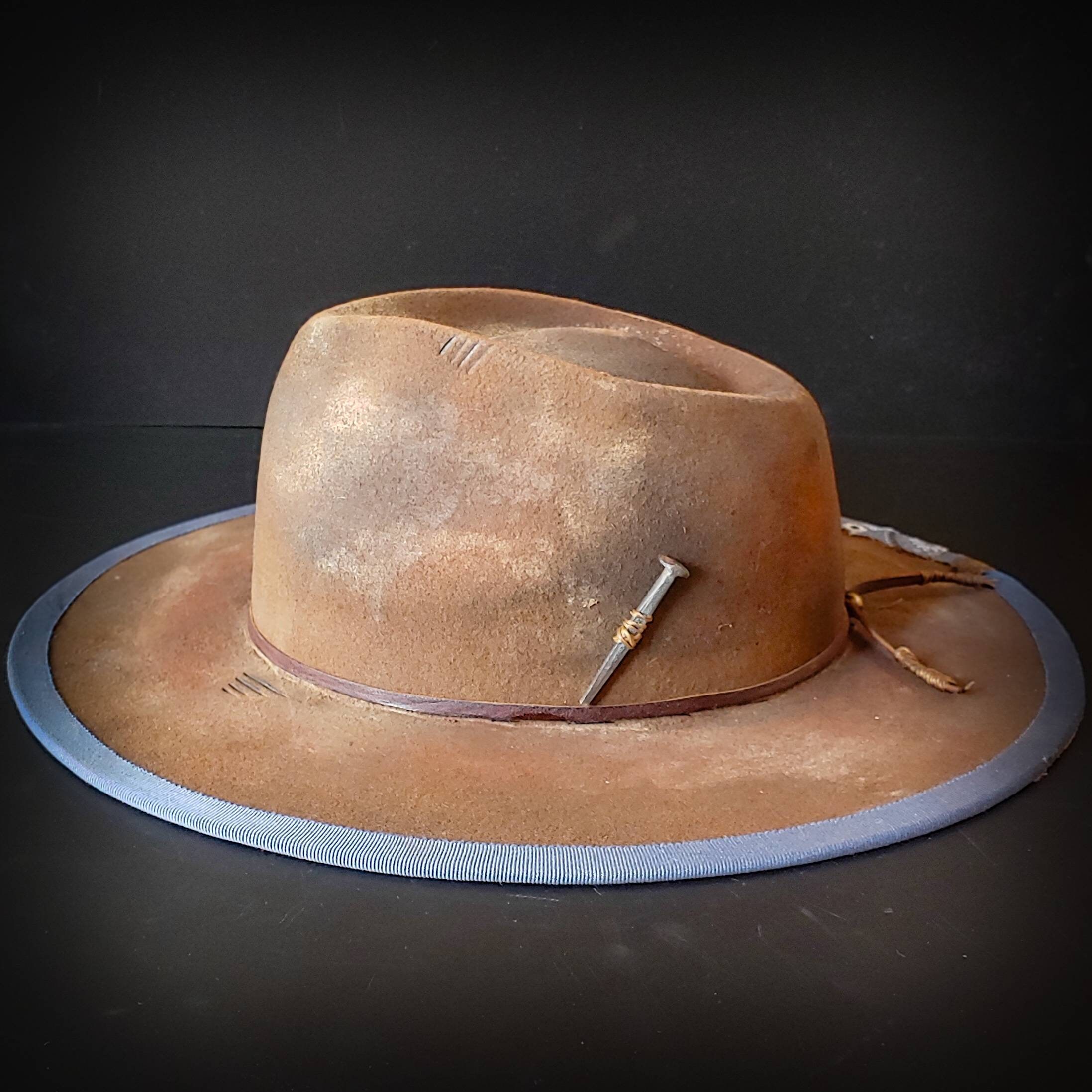 Cowboy hat size 7 3/8. The Downtrodden Delinquent from Ugly Outlaw.