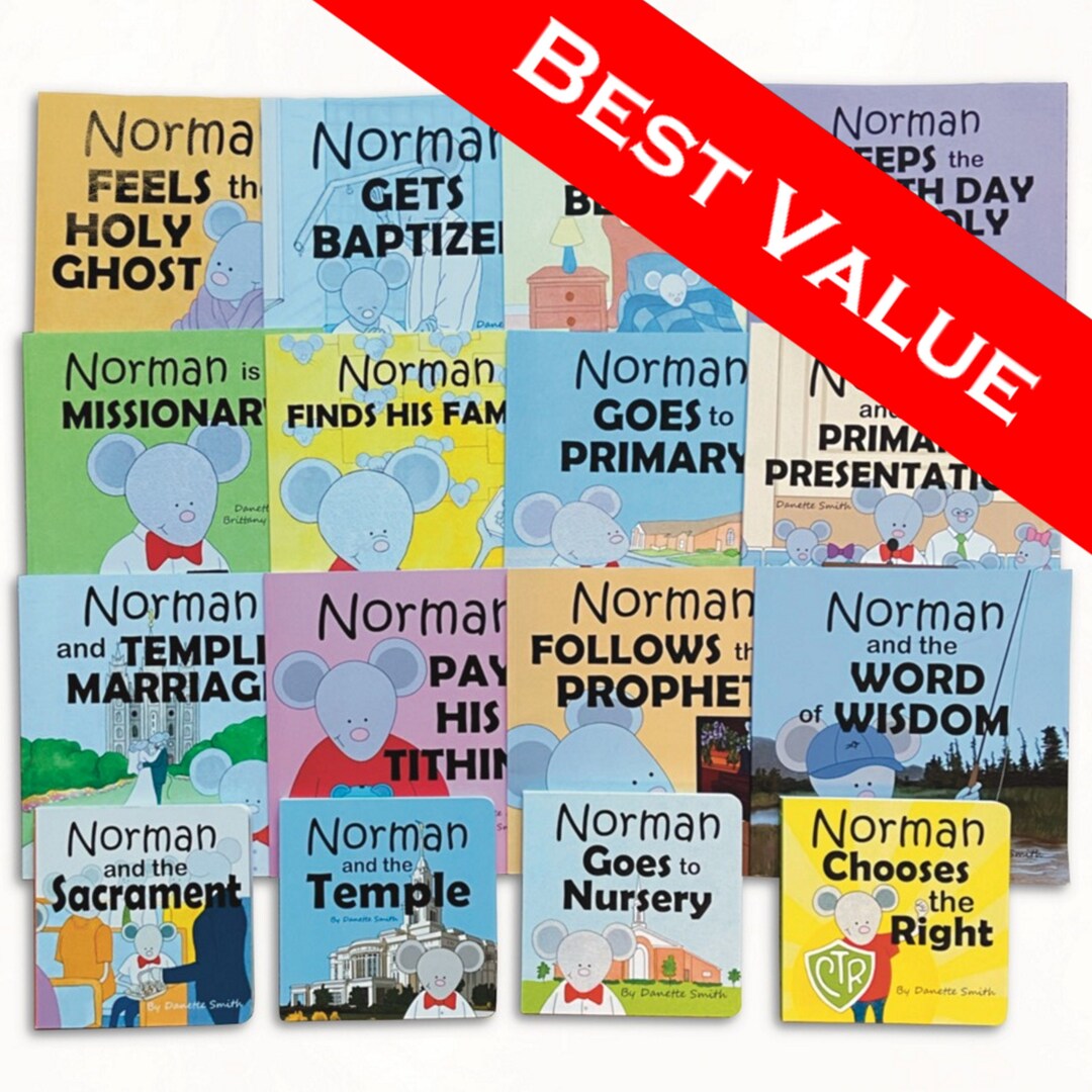 Norman Picture and Board Book Bundle - Etsy