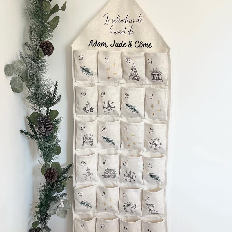 Fabric Calendar - Etsy