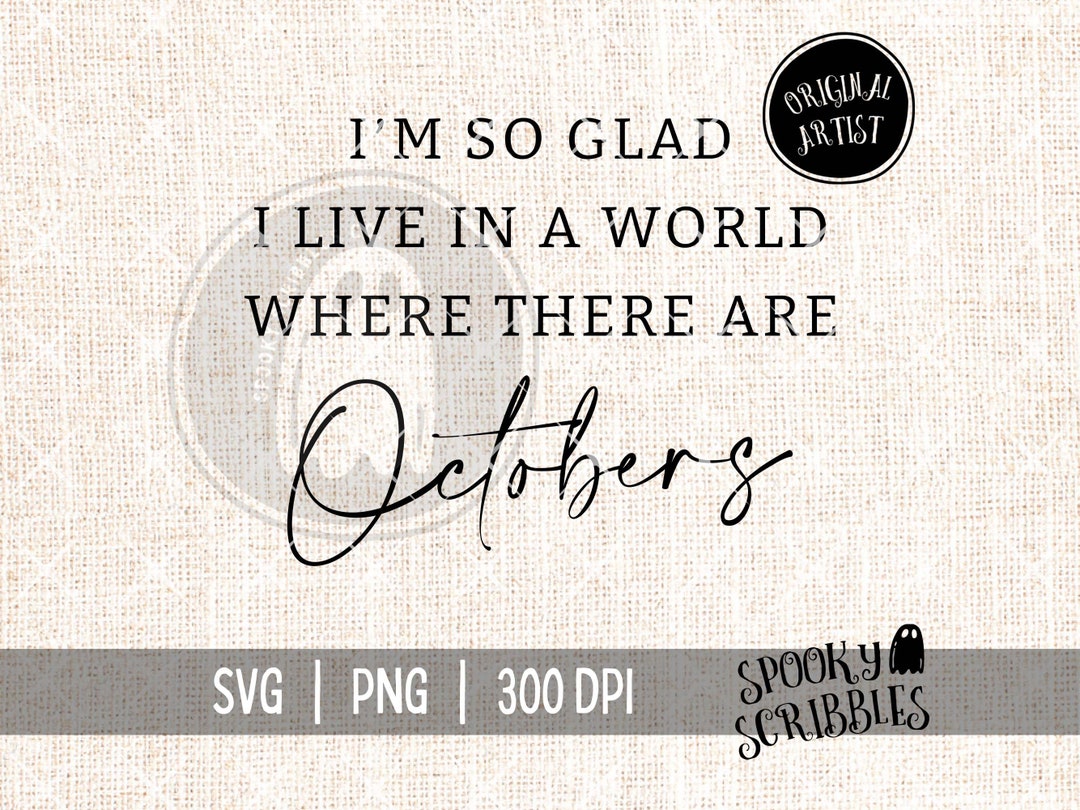 October Vibes SVG PNG | Cozy Season Design | Fall Bonfires | Pumpkin ...