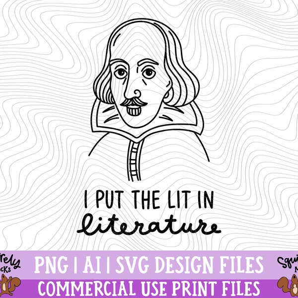 Shakespeare Svg - Etsy