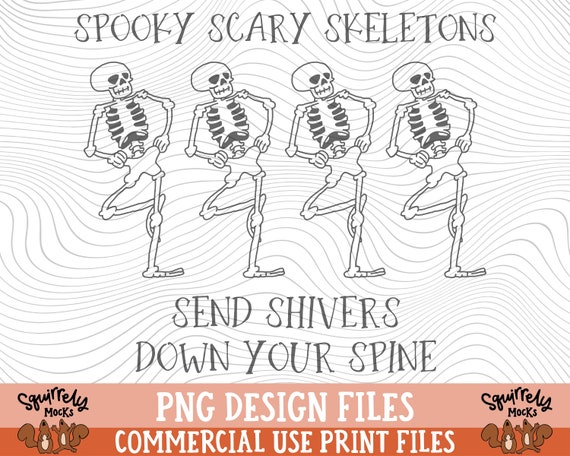 Spooky Scary Skeletons Sends Shivers Down Your Spine