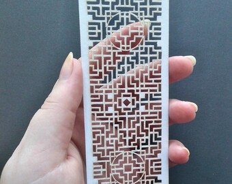 Laser cut bookmark | Etsy