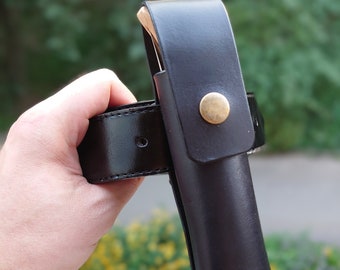 Opinel Sheath Knife Protection Case Handmade LEATHER Case 8 9 10 12 ...