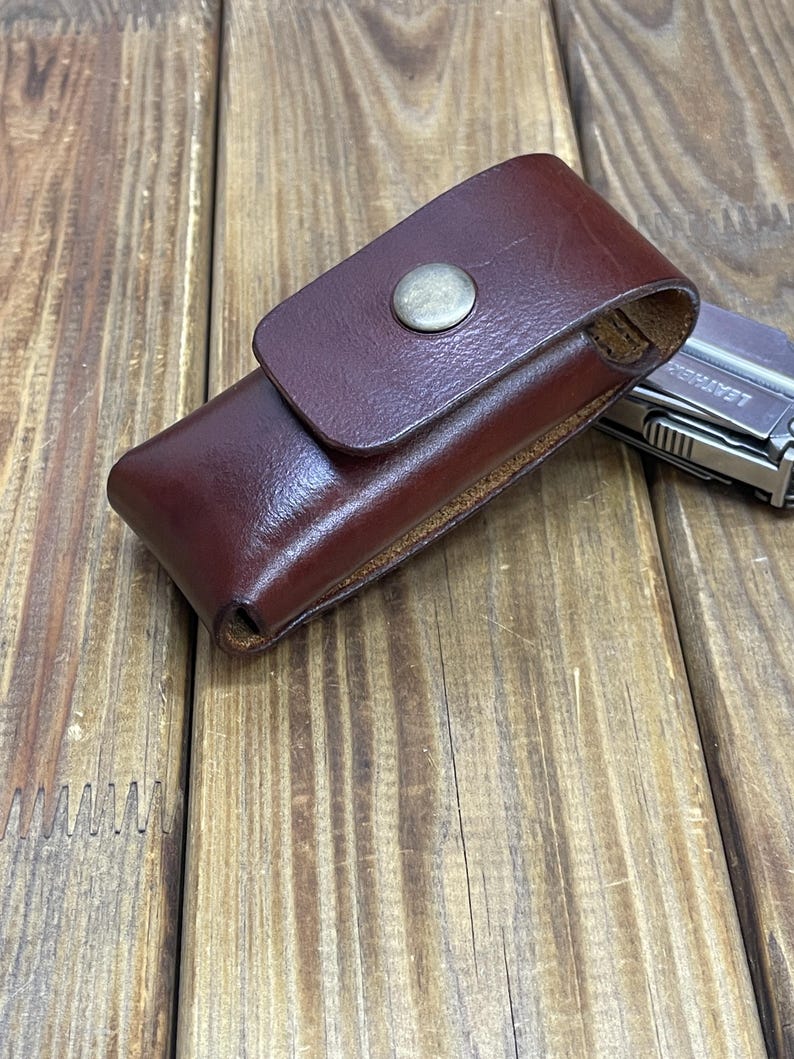 Leather Sheath for Leatherman Multitool Wave , Bond , Super Tool 300 ...