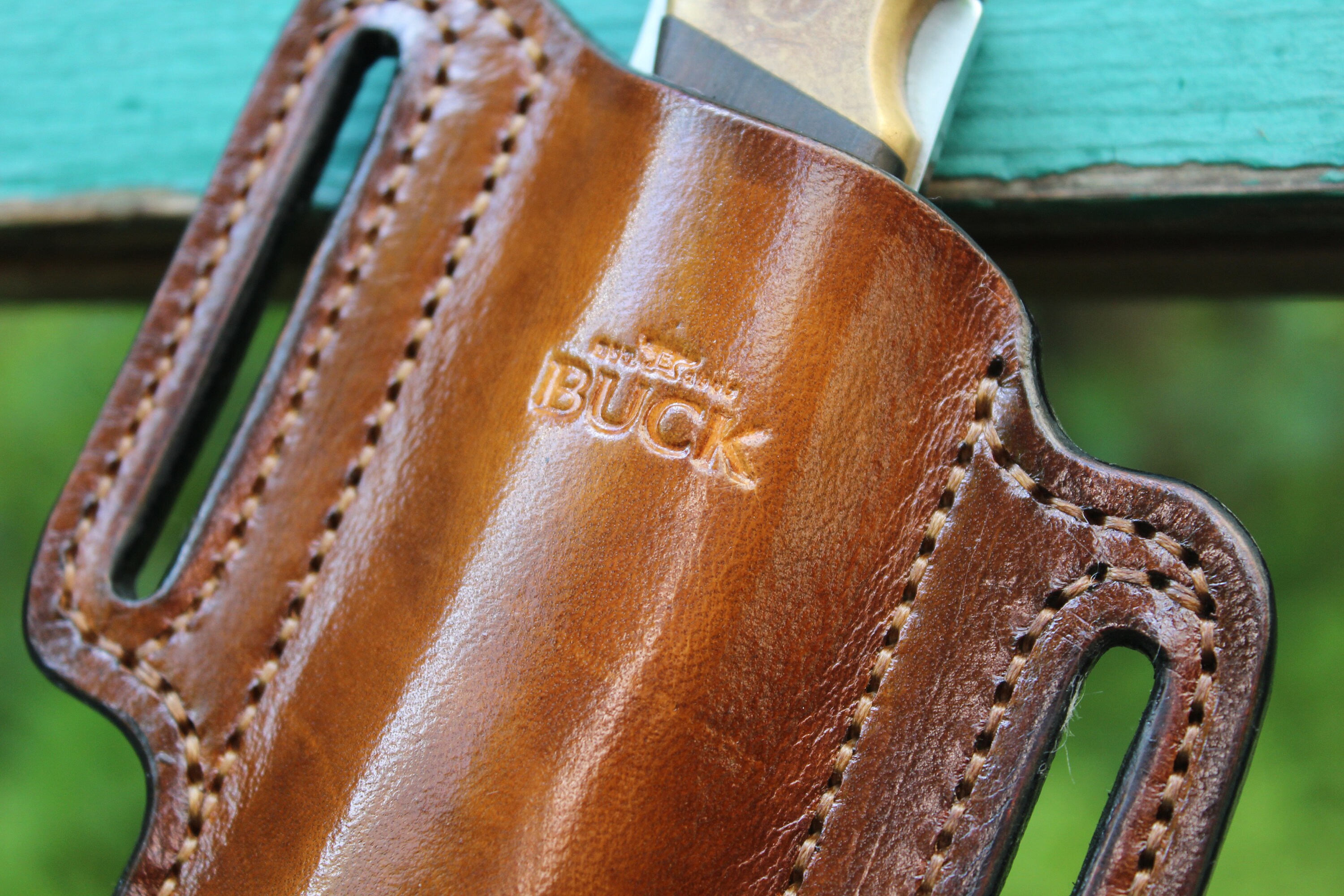 Buck Leather Sheath for Buck 110 Knife or Similar Folding | Etsy