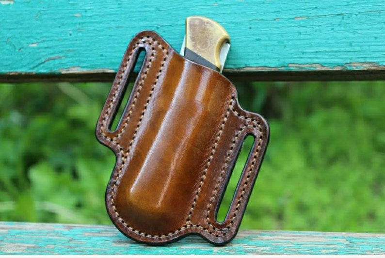 Handmade Leather Sheath for Buck 110 & 112 Ranger Folding Knife - Etsy