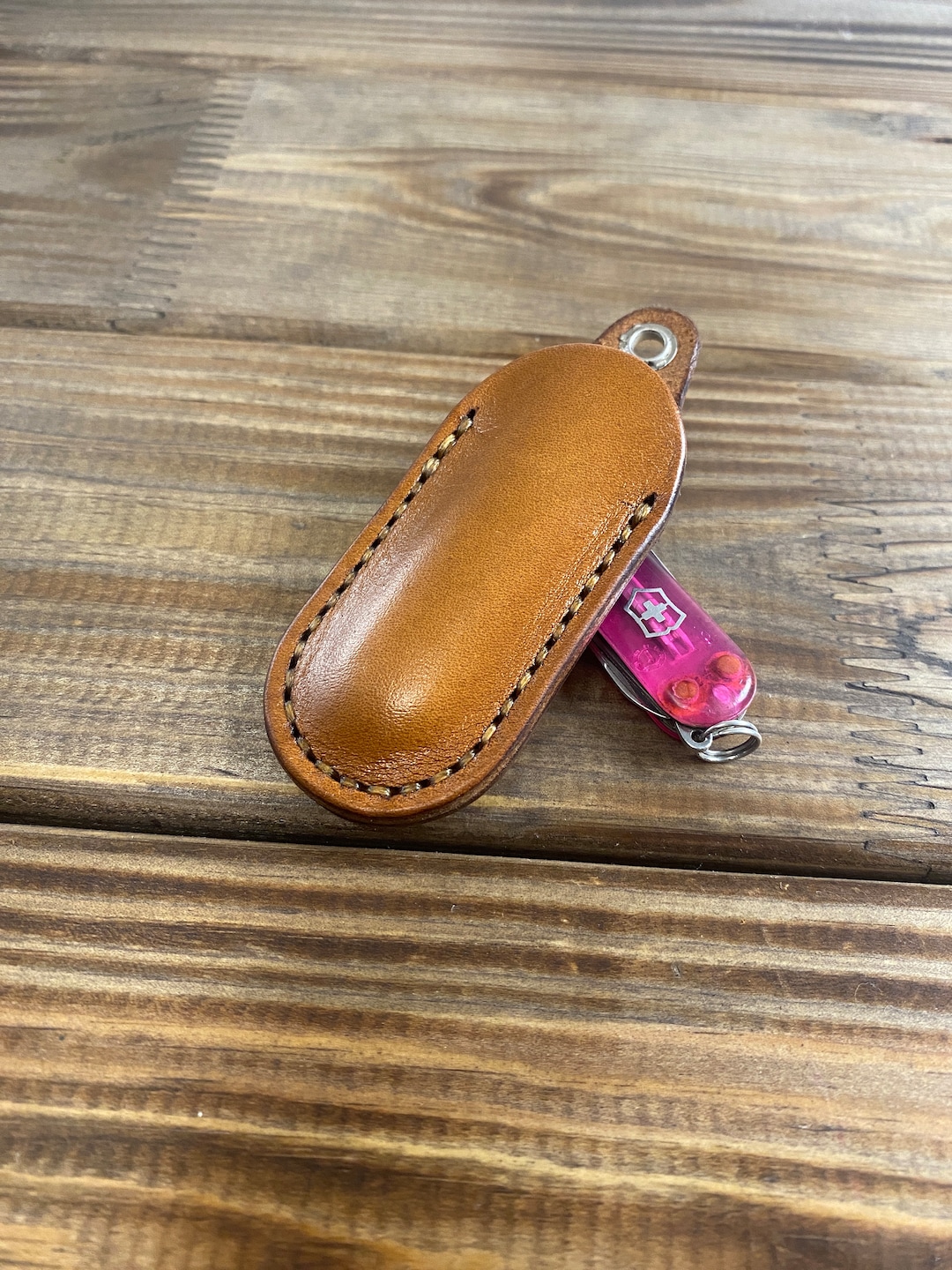 Sak 58 Mm Leather Shell , Sheath , Pocket Pouch for Victorinox 58mm ...