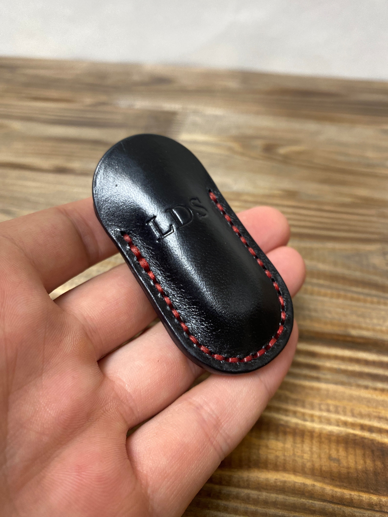 Leather Sheath , Pocket Pouch for Victorinox 58mm Knife , Sleeve for ...