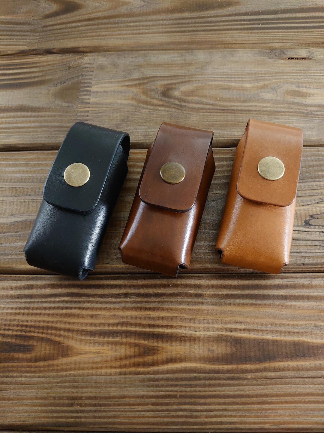 Victorinox SAK Leather Sheath 91mm 93mm, Swiss Army Knife Case, EDC ...